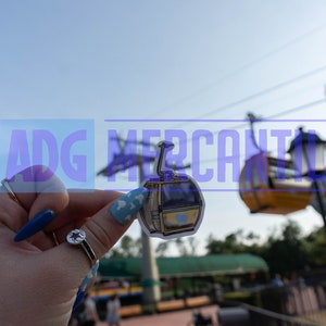 Skyliner Gondolas Yellow Walt Disney World Resort Disney Sticker - Etsy
