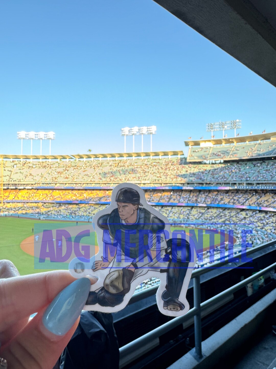 Will Smith Dodgers Catcher Sticker - Etsy