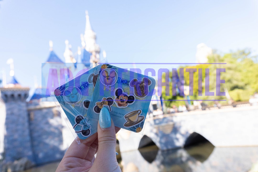 Mini Disney Parks Sticker Set Filler Stickers SET1 SET2 - Etsy