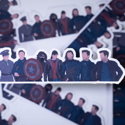 Bucky Barnes Winter Soldier White Wolf MCU Transformation - Etsy