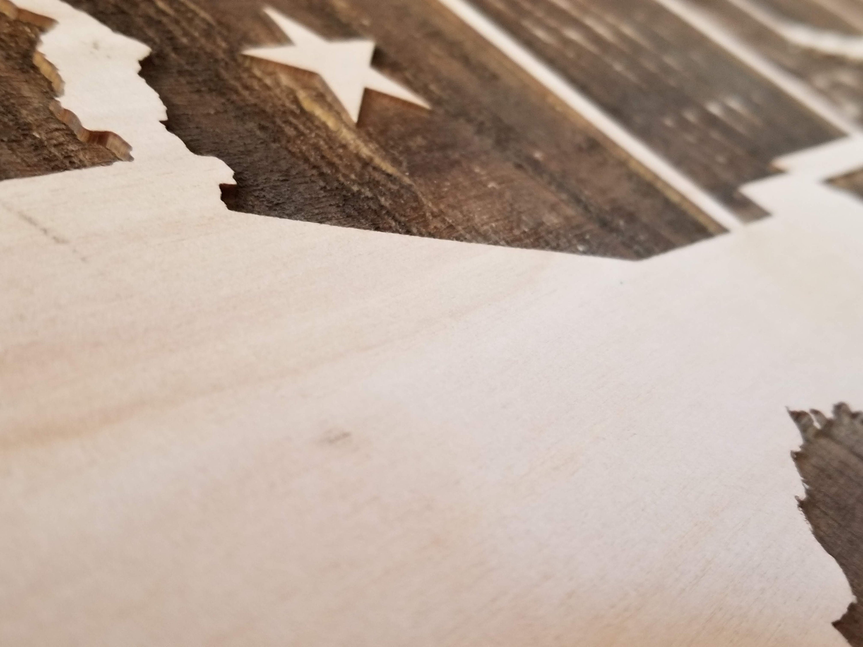 Push Pin US Travel Map. Wood Laser Cut Birch Custom - Etsy