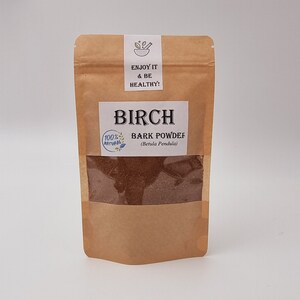 Birch Bark Powder Betulae Pendula - Etsy