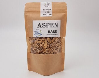 Aspen Bark Herbal Tincture populus Tremuloides // Wildcrafted ...