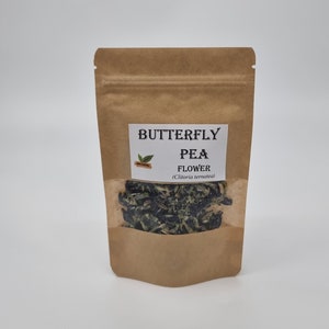 Butterfly Pea Flower Tea Powder Clitoria Ternatea - Etsy