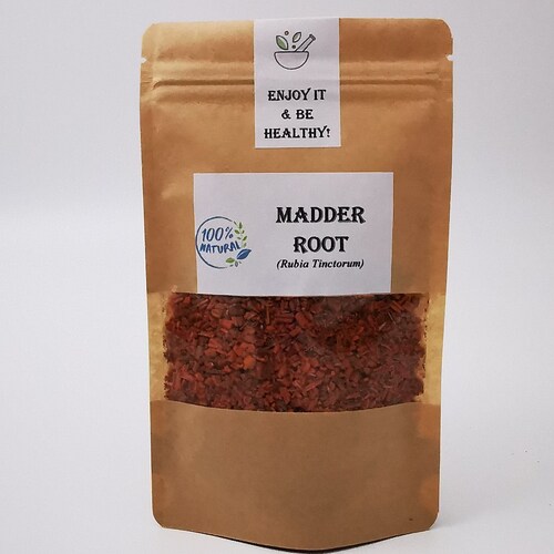 Madder Root Powder Rubia Cordifolia Natural Dye 100 Gram - Etsy