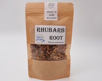 Turkey Rhubarb Root, C/s rheum Palmatum - Etsy