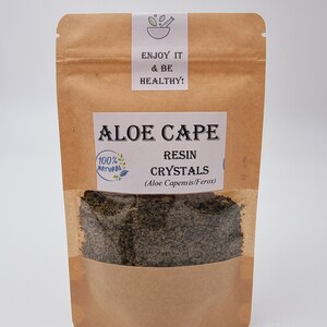 Aloe Cape Resin Crystals Aloe Capensis Aloe Ferox - Etsy
