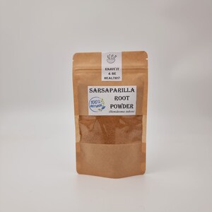 Sarsaparilla Powder Mexican Sarsaparilla Root Powder smilax Medica or ...