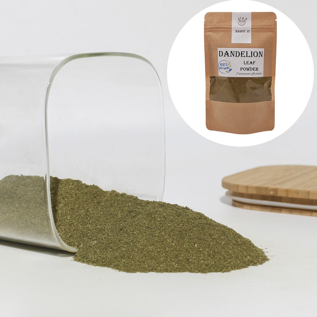 Dandelion Leaf Powder Wildcrafted Taraxacum Officinale - Etsy
