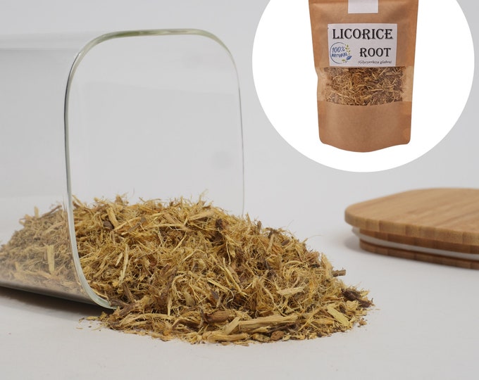 Organic Licorice Root Powder liquorice Mulethi Glycyrrhiza Glabra 8,16 ...