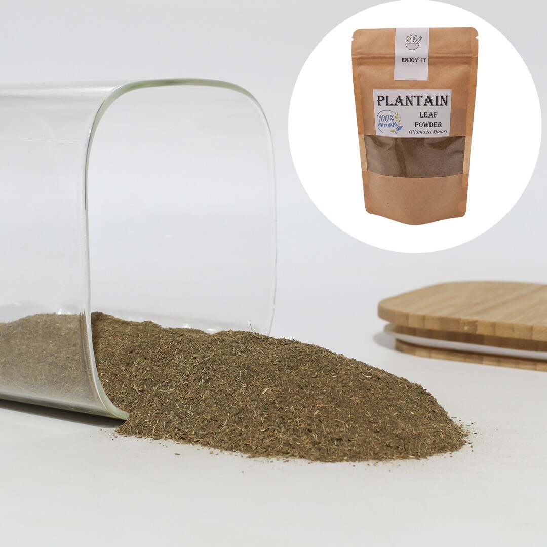 Plantain Leaf Powder Plantago Major - Etsy