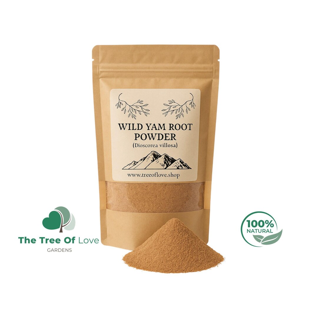 Wild Yam Root Powder or Cuts | Dioscorea Villosa - Etsy
