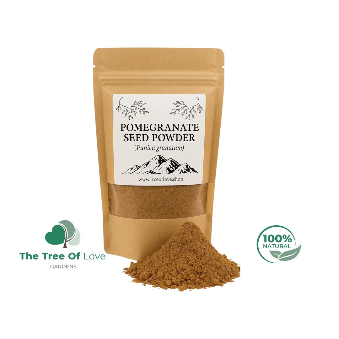 Pomegranate Seed Powder | Punica Granatum | Dried Herbs | Herbal Tea ...