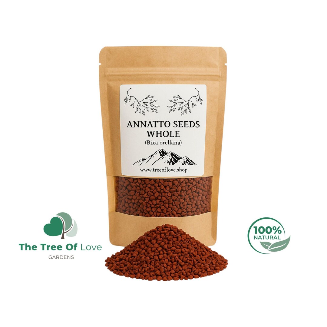 Annatto Seed | Whole | Bixa Orellana | Dried Herbs | Herbal Tea ...