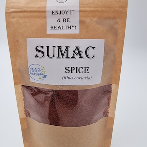 Sumac Spice Sumach Summaq Middle Eastern Spice for Cooking ...