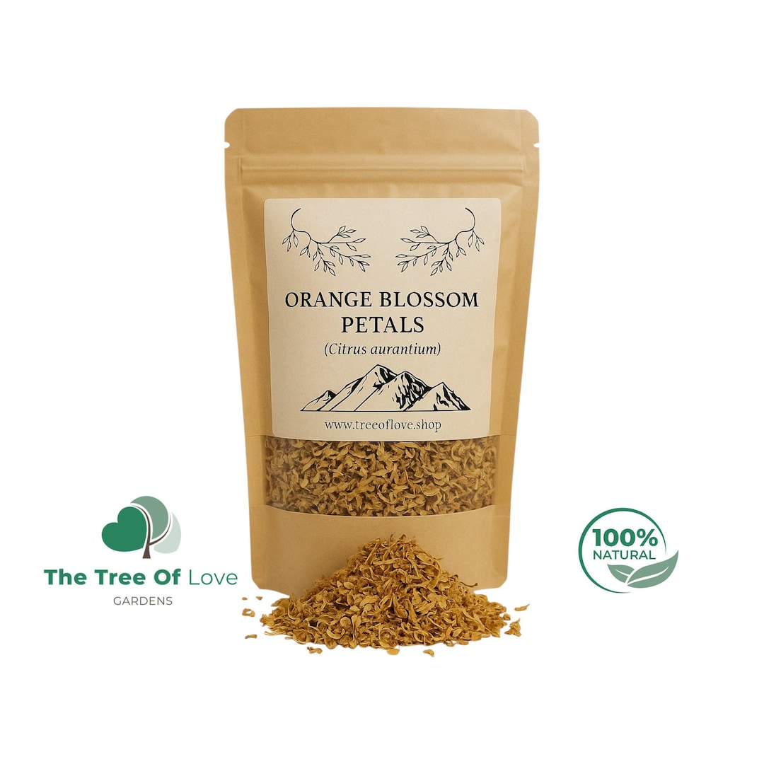 Orange Blossom Petals | Citrus Aurantium L. | Edible Flowers | Tea Z ...