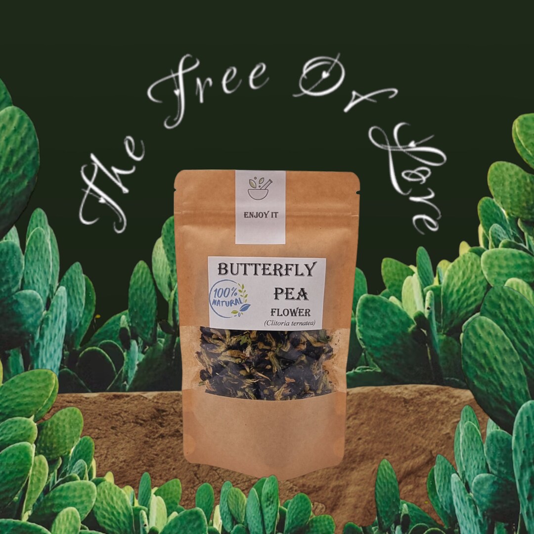 Butterfly Pea Flower or Powder Tea Clitoria Ternatea - Etsy