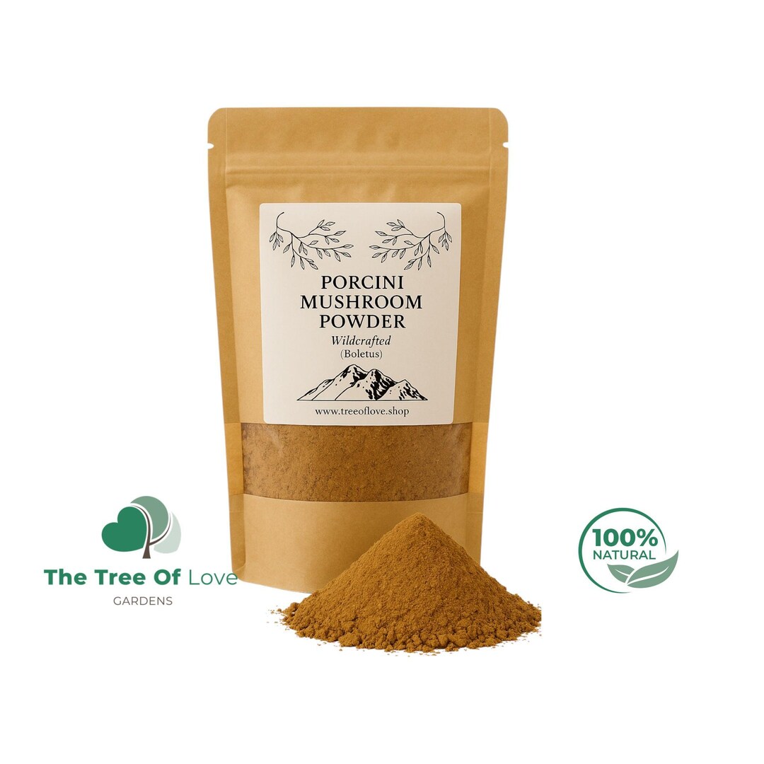 Porcini Mushroom Powder | Dried | Wildcrafted | Boletus Edulis | Dried ...