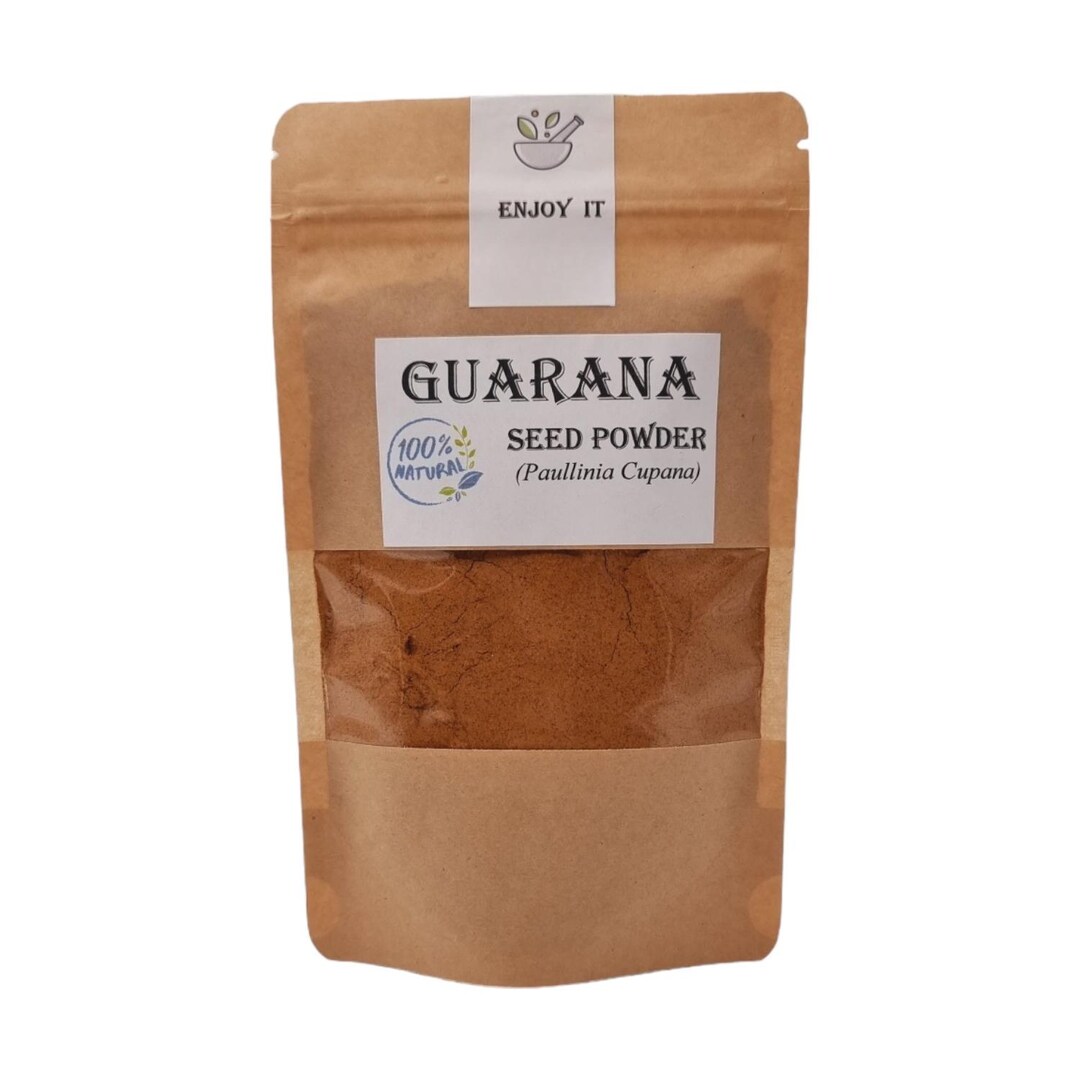 Guarana Seed Powder | Guarana Powder | Paullinia Cupana - Etsy Canada