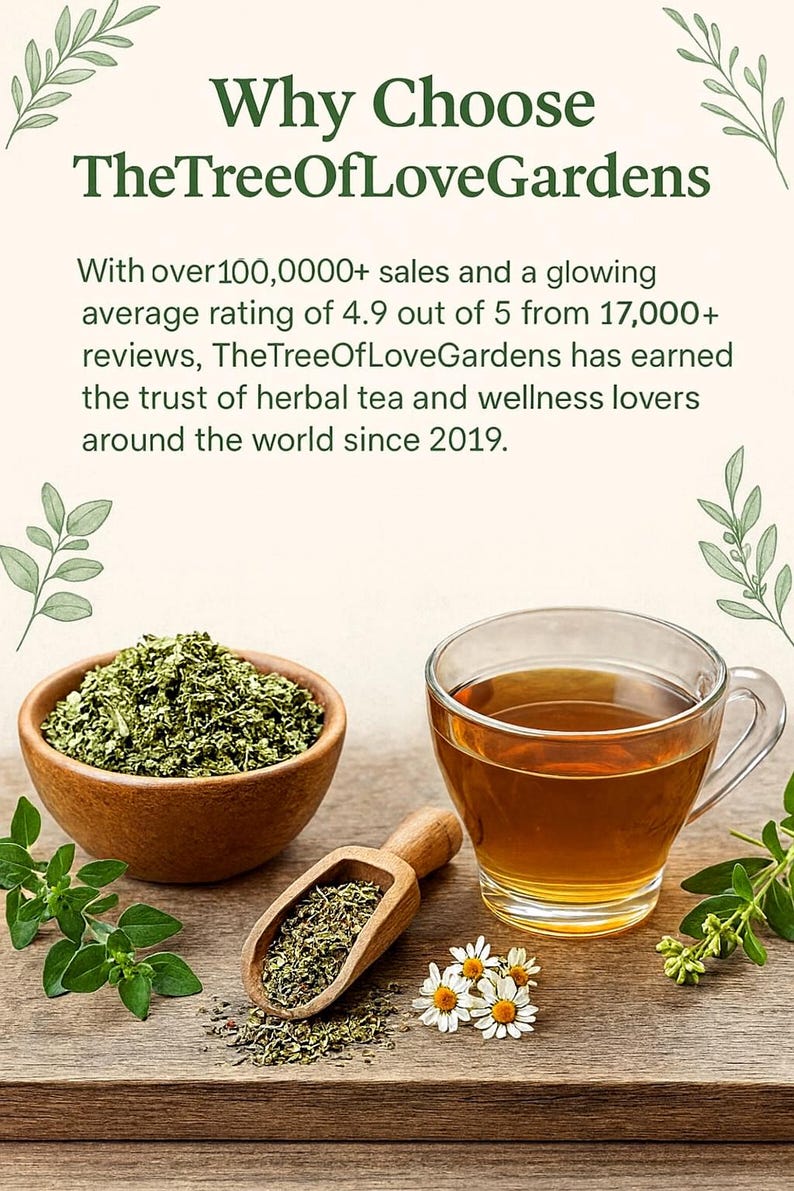 Echinacea Leaf Tea | Echinacea Purpurea | Dried Herbs | Herbal Infusion ...