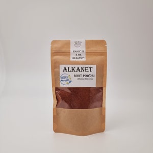 Alkanet Root Powder Alkanna Tinctoria - Etsy