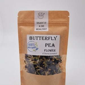 Butterfly Pea Flower Tea Powder Clitoria Ternatea - Etsy