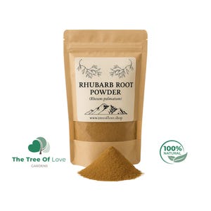 Rhubarb Root Powder / Rheum Palmatum, Root / Rhubarb Root | Dried Herbs ...