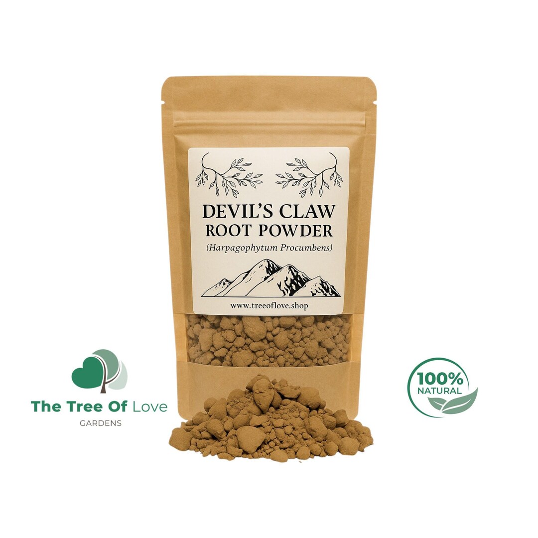 Devil's Claw Powder | Harpagophytum Procumbens | Dried Herbs | Herbal ...