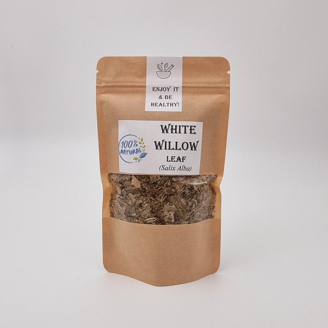 White Willow Leaf Salix Alba Herb Tea - Etsy