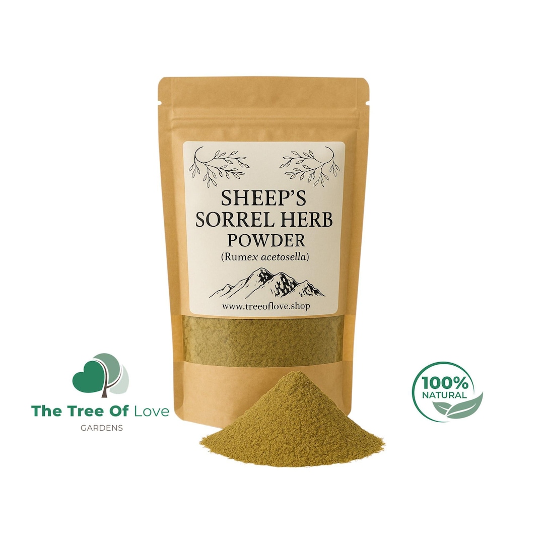 Sheep Sorrel Powder | Rumex Acetosella | Dried Herbs | Herbal Tea ...
