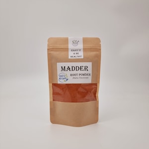 Madder Root Cuts or Powder Natural Dyes Rubia Tinctorum Madder Root ...