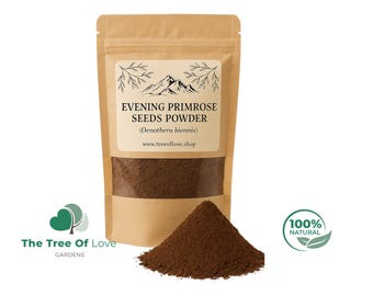 Natural Evening Primrose Seed Powder | Evening Primrose | Oenothera ...