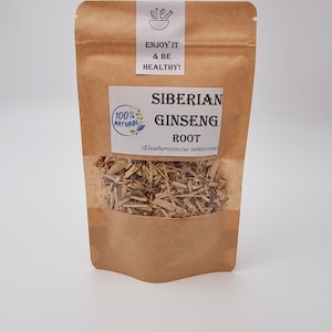 Eleuthero Root Siberian Ginseng Root Tea Eleutherococcus Senticosus - Etsy