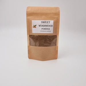 Sweet Wormwood Powder Artemisia Annua Sweet Annie Powder Qinghaosu Herb ...