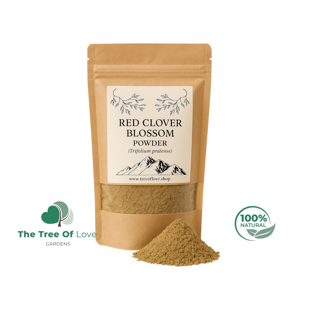 Red Clover Fine Powder | Trifolium Pratense | Dried Herbs | Herbal Tea ...