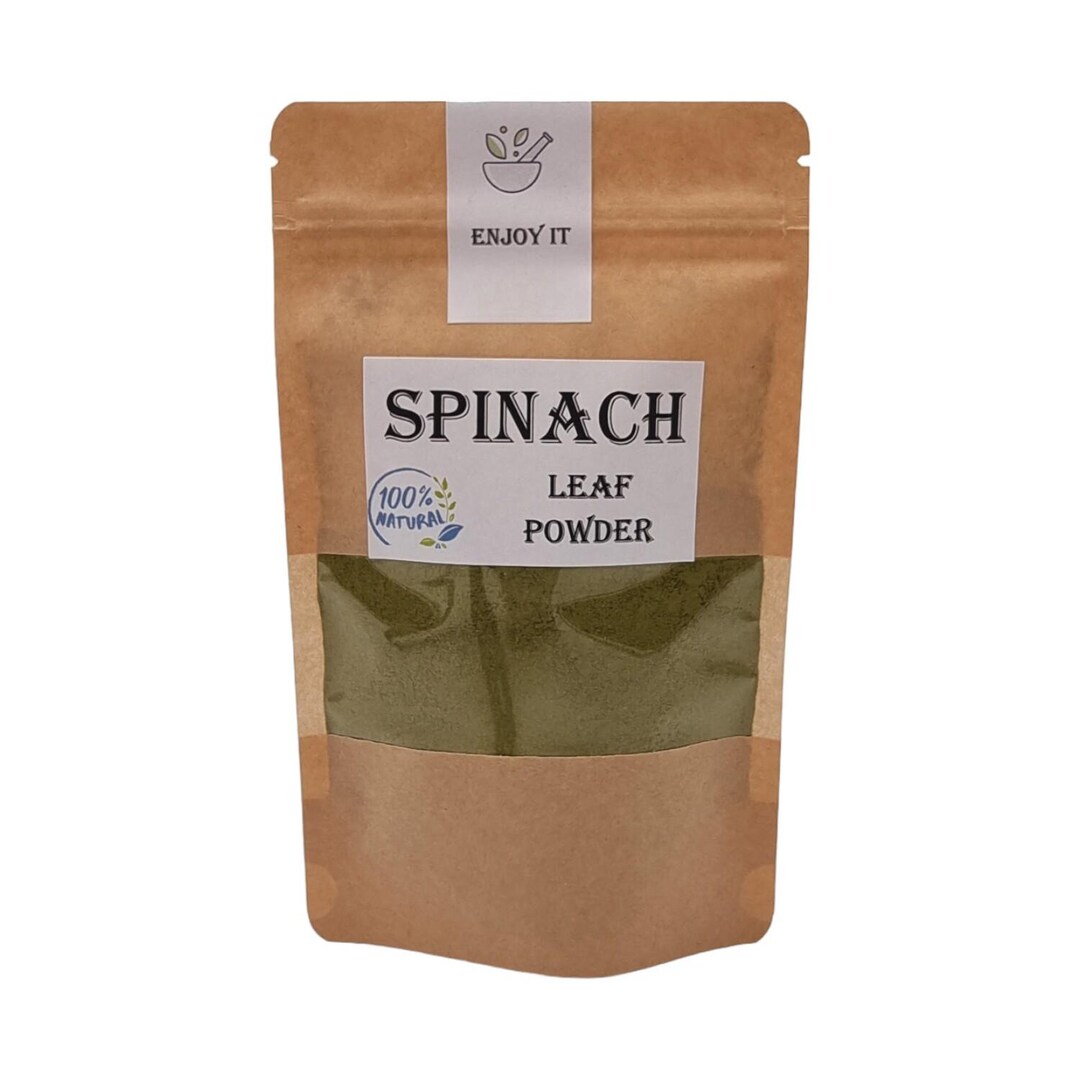 Spinach Leaf Powder | All Natural Farm Grown Vegetables - Etsy