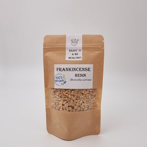 Frankincense Powder or Tears Frankincense Resin Boswellia Serrata 100% ...