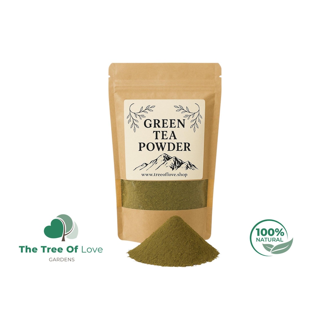 Green Tea Powder | Green Tea Leaf Powder | Dried Herbs | Herbal Tea ...