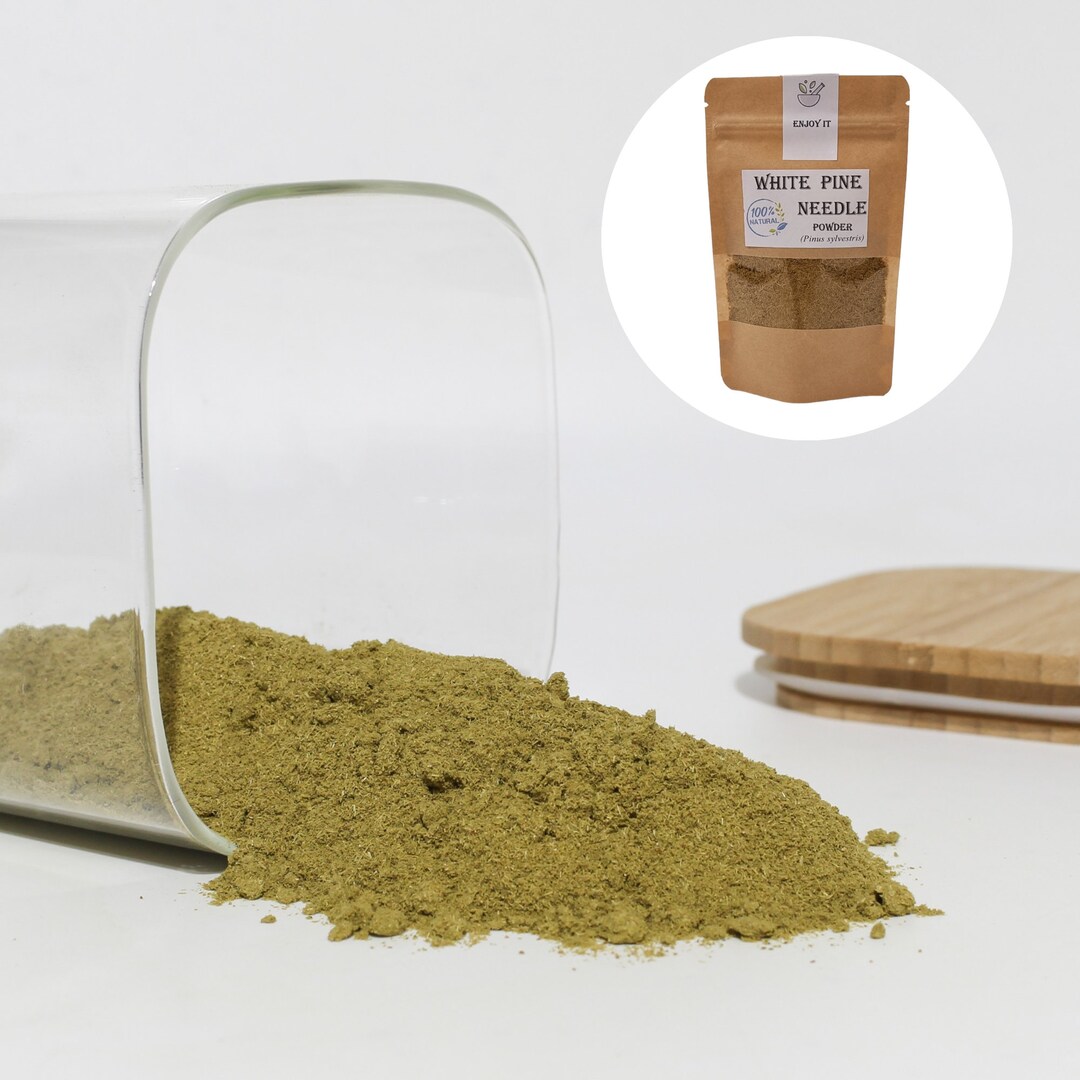 White Pine Needle Powder Dried Pine Needles Tea Pine Needle Tea Pine ...