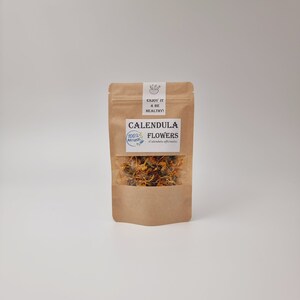 CALENDULA FLOWERS 1oz to 4 Lb DRIED Whole Bulk Calendula Lb Potpourri ...