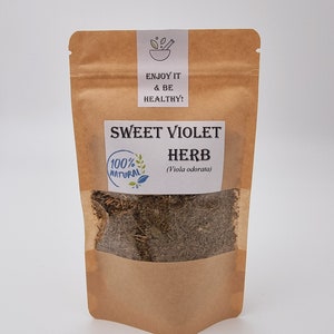 Sweet Violet Herb Viola Odorata Gul Banafsha Herba Violae Zi Hua Di ...