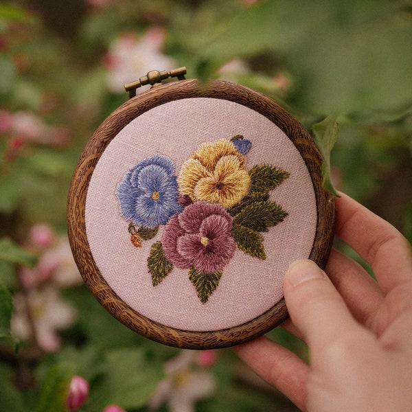 Lavender Hand Embroidery Pattern Lavender Step by Step Digital Tutorial ...