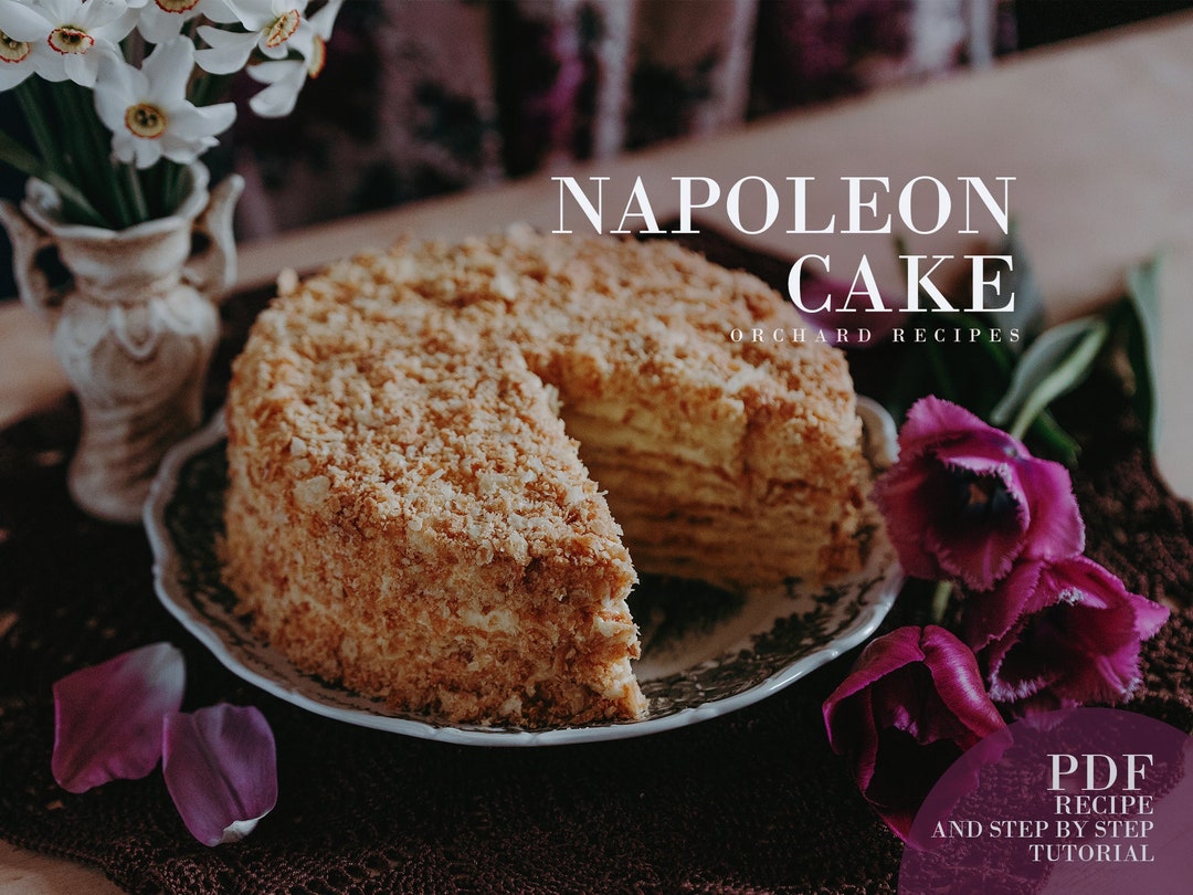 Napoleon Cake PDF Recipe | Cake Recipe PDF | Cooking Tutorial | How to ...