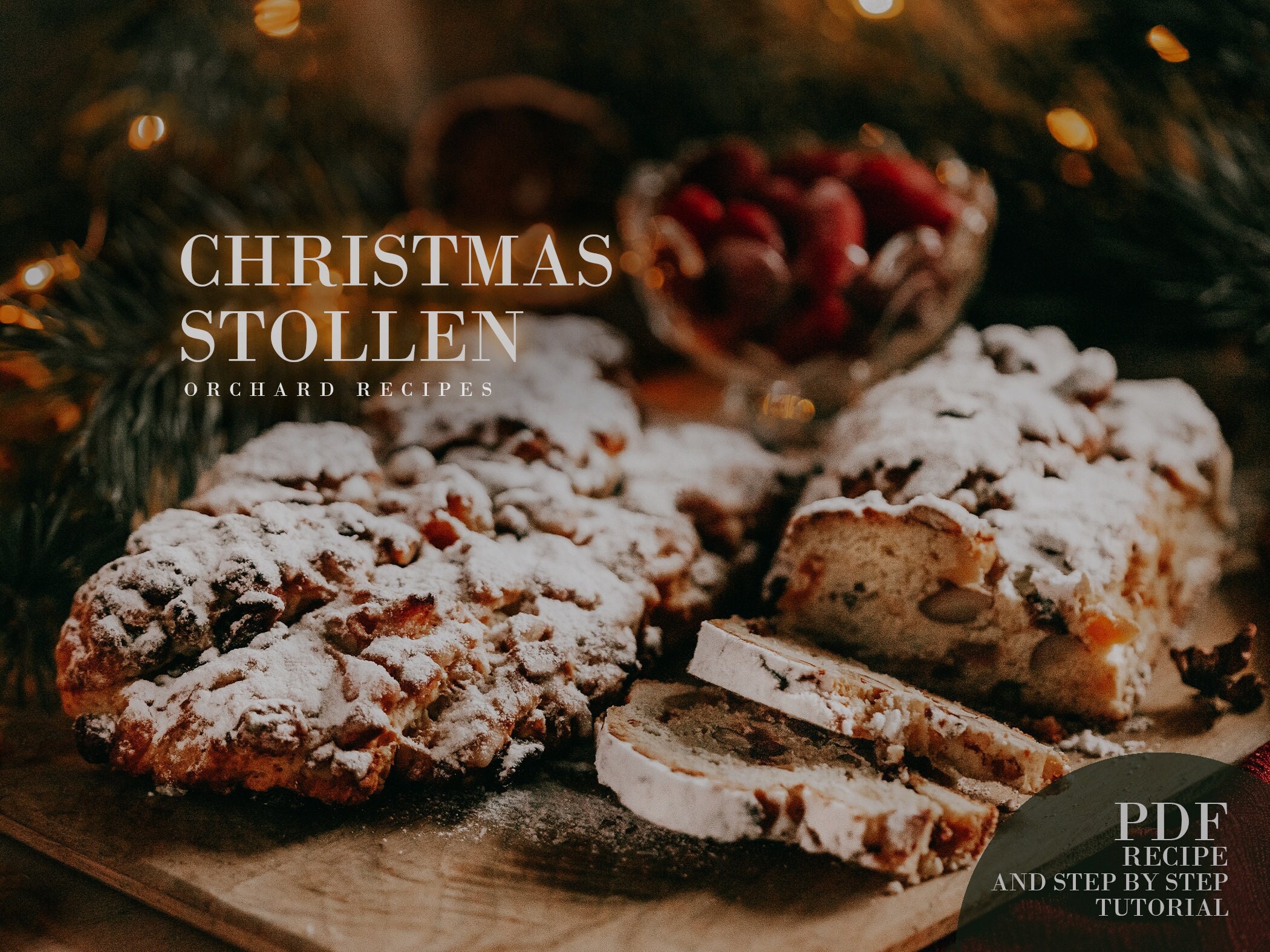 Stollen Bread Images Clipart
