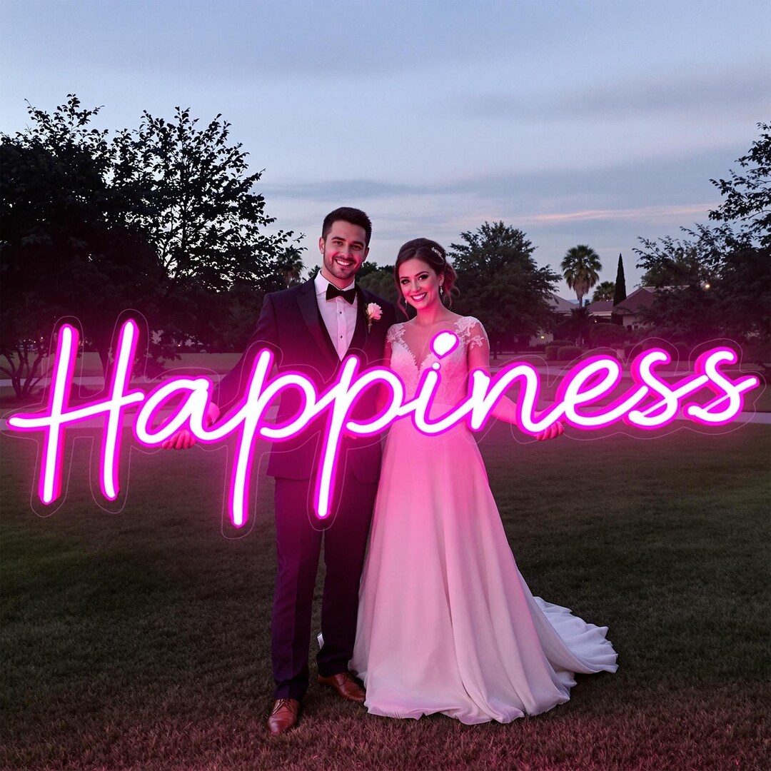 Custom Wedding Neon Signs, Wedding Signs, Reception Wedding Neon Signs ...