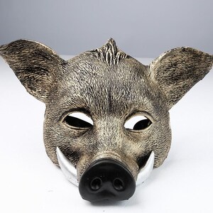 Personalized Halloween Masks,full Face Boar Food Blogger Mask,cross ...