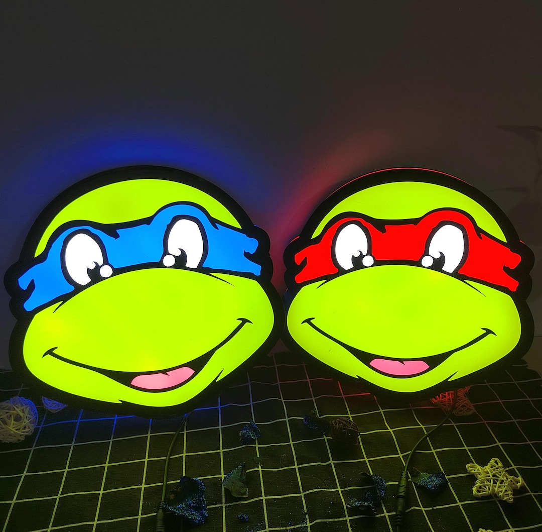 Cartoon Character LED 3D Ligh Tbox Geeks Gamer Gift for Teens Gaming ...