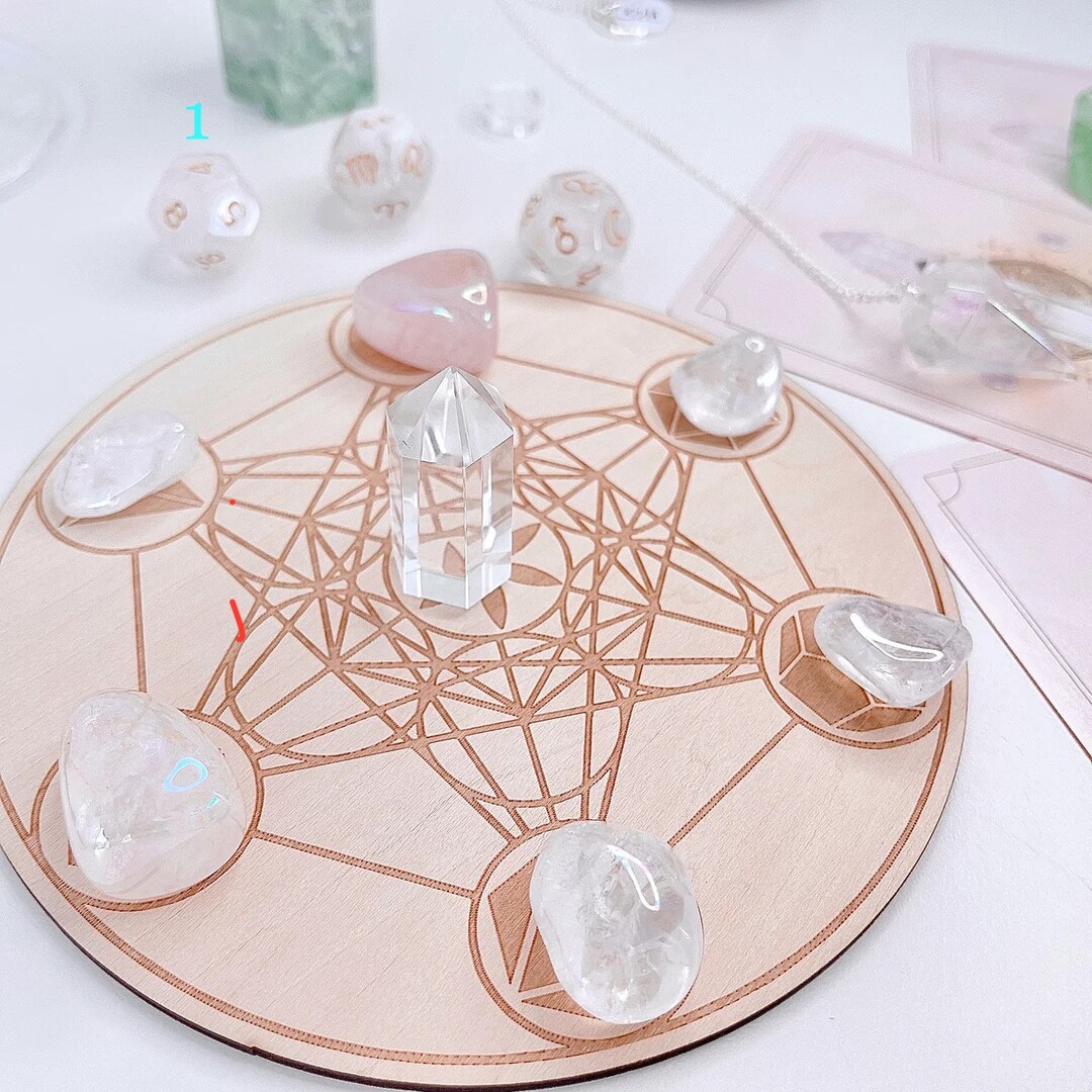 Mystic Mantra's Crystal Grid Board - Etsy