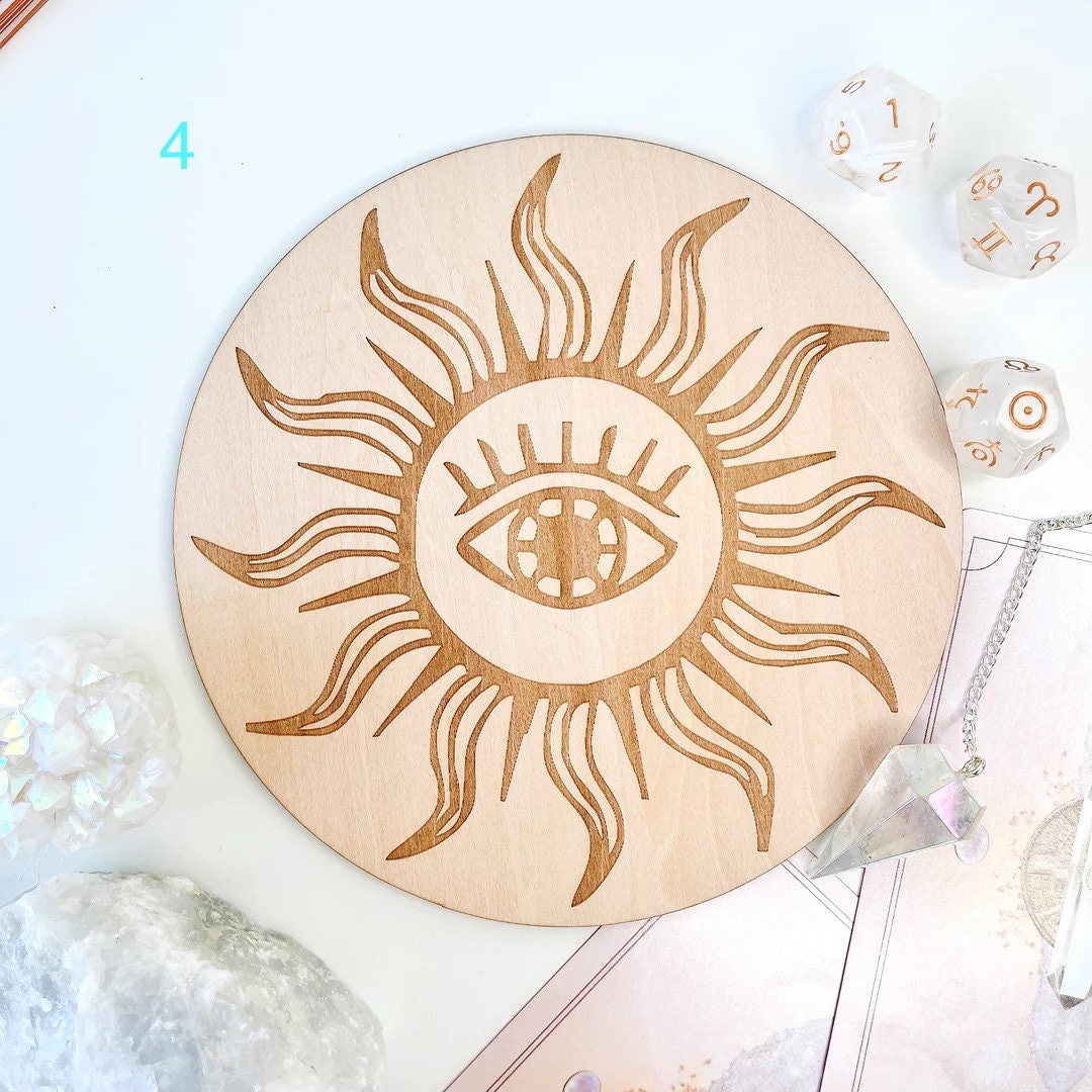 Mystic Mantra's Crystal Grid Board - Etsy