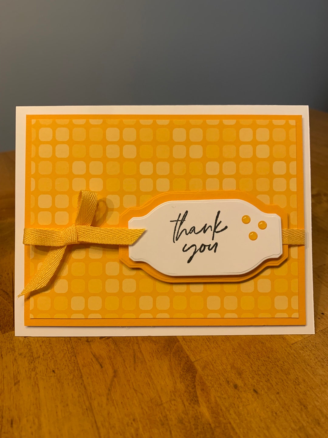 Thank You Card - Etsy